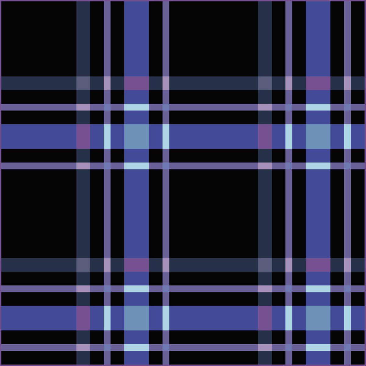 UPSCALE PLAID QUILT KIT - "Moody Blues" - Pattern by Lo & Behold Stitc ...